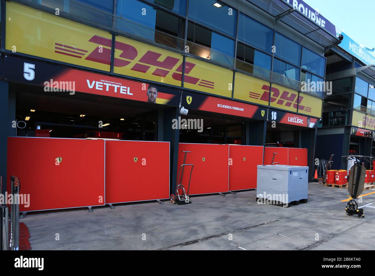 The ferrari garage hi-res stock photography and images - Alamy