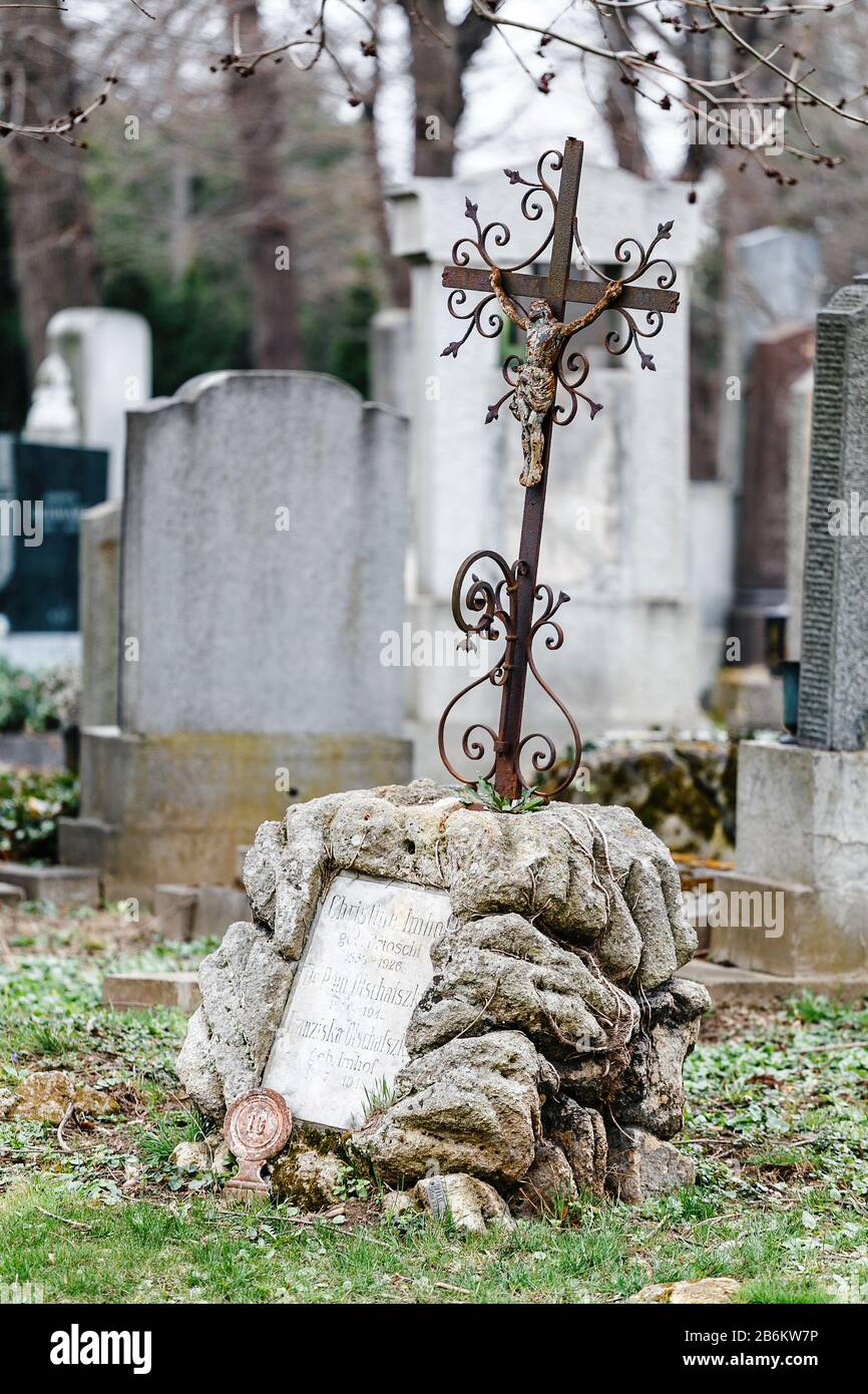 Viennese Central Cemetery High Resolution Stock Photography and Images ...
