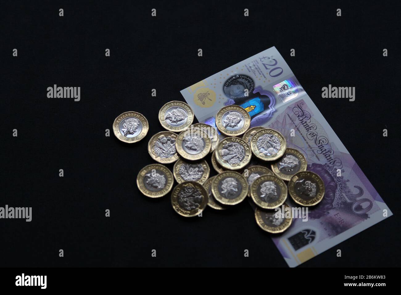 New £20 note Stock Photo - Alamy