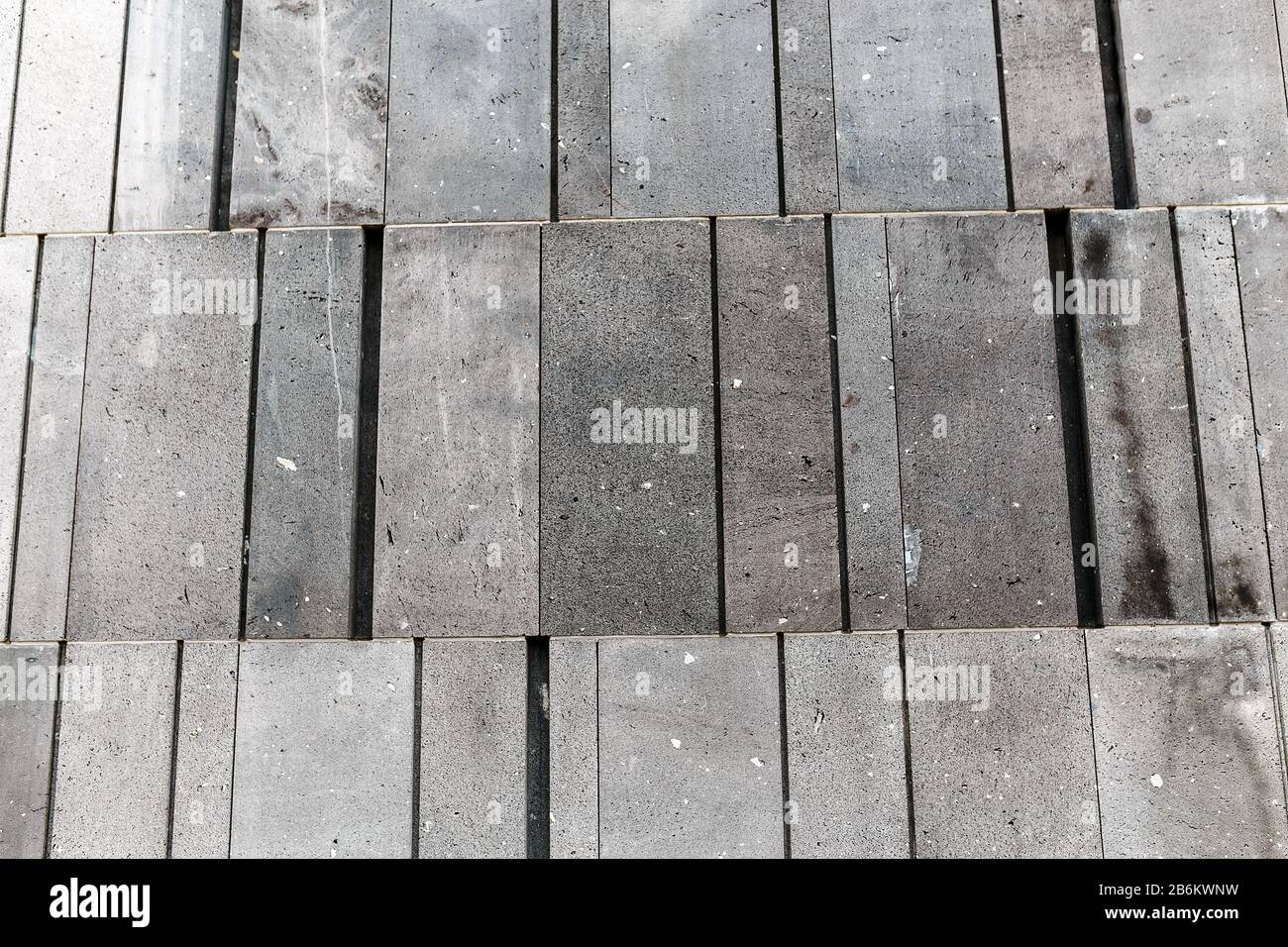 Modern brick slabs hi-res stock photography and images - Alamy
