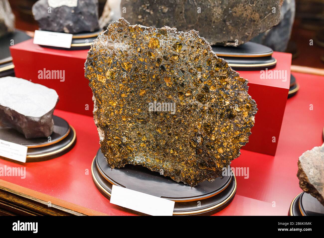 24 MARCH 2017, VIENNA, AUSTRIA: Exhibition exposition of various metal ...