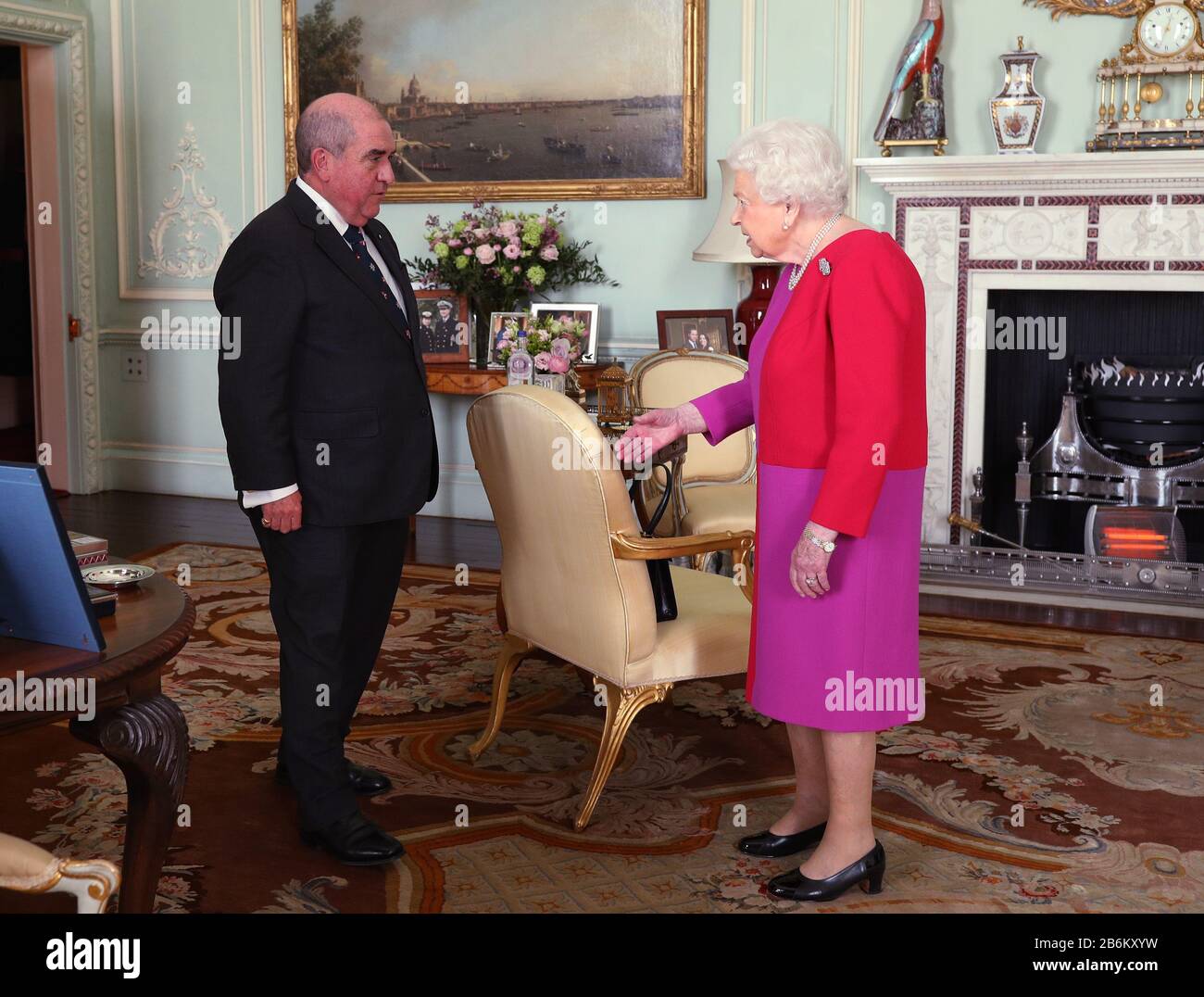 Queen Elizabeth II, Sovereign Head, the Most Venerable Order of the ...