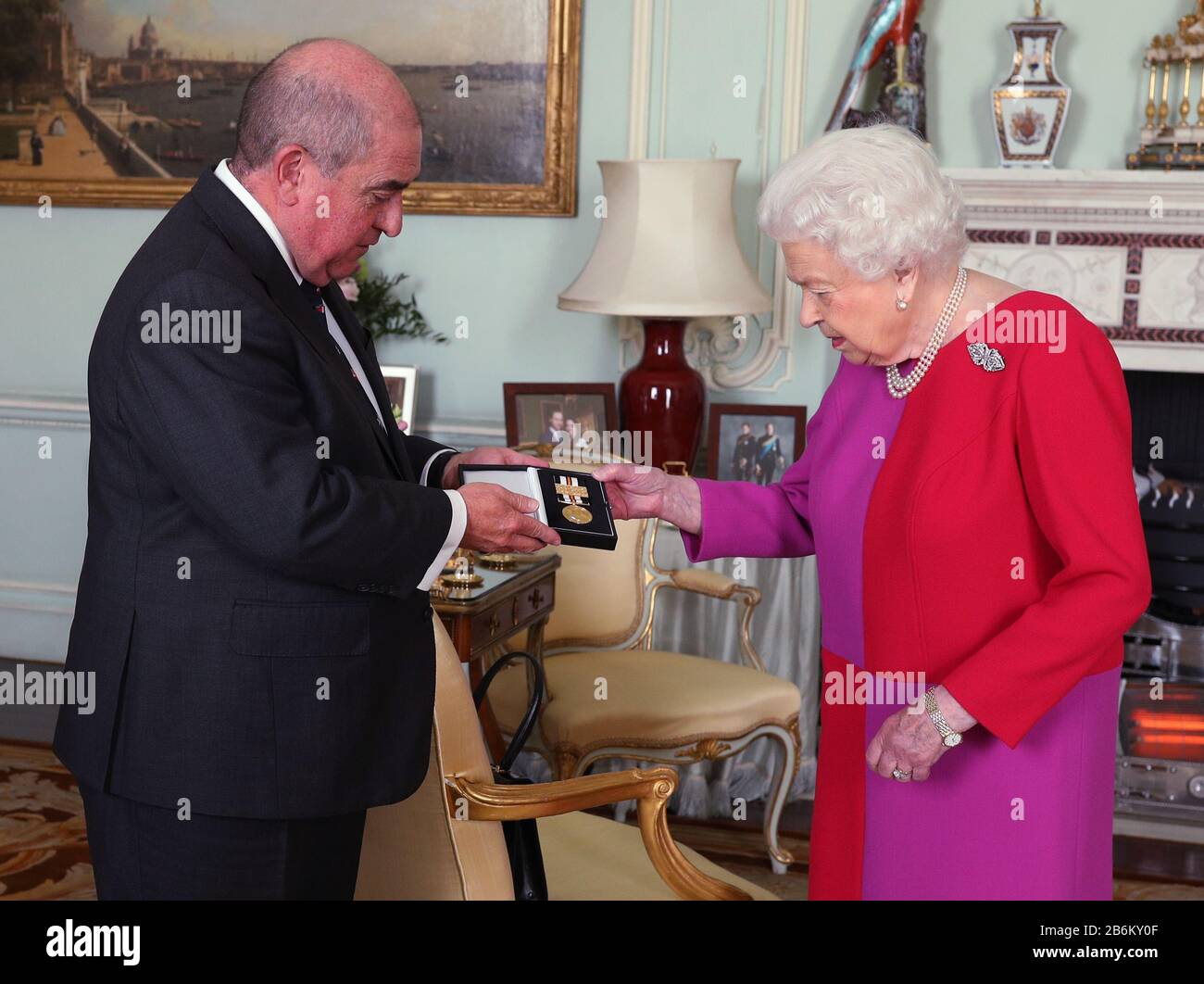 Queen Elizabeth II, Sovereign Head, the Most Venerable Order of the ...