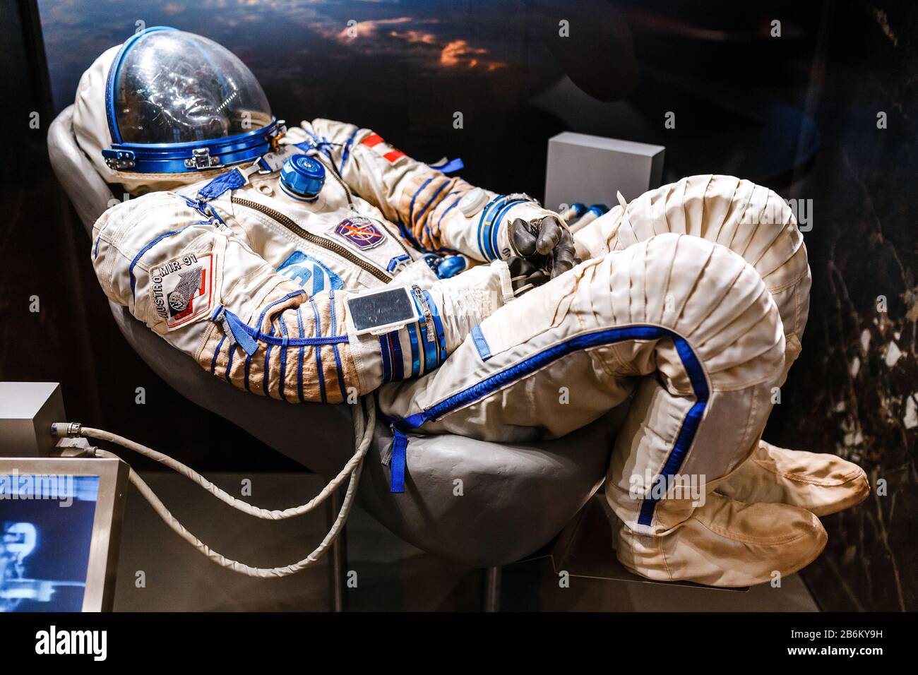 24 MARCH 2017, VIENNA, MUSEUM OF NATURAL HISTORY, AUSTRIA: Soviet Space ...