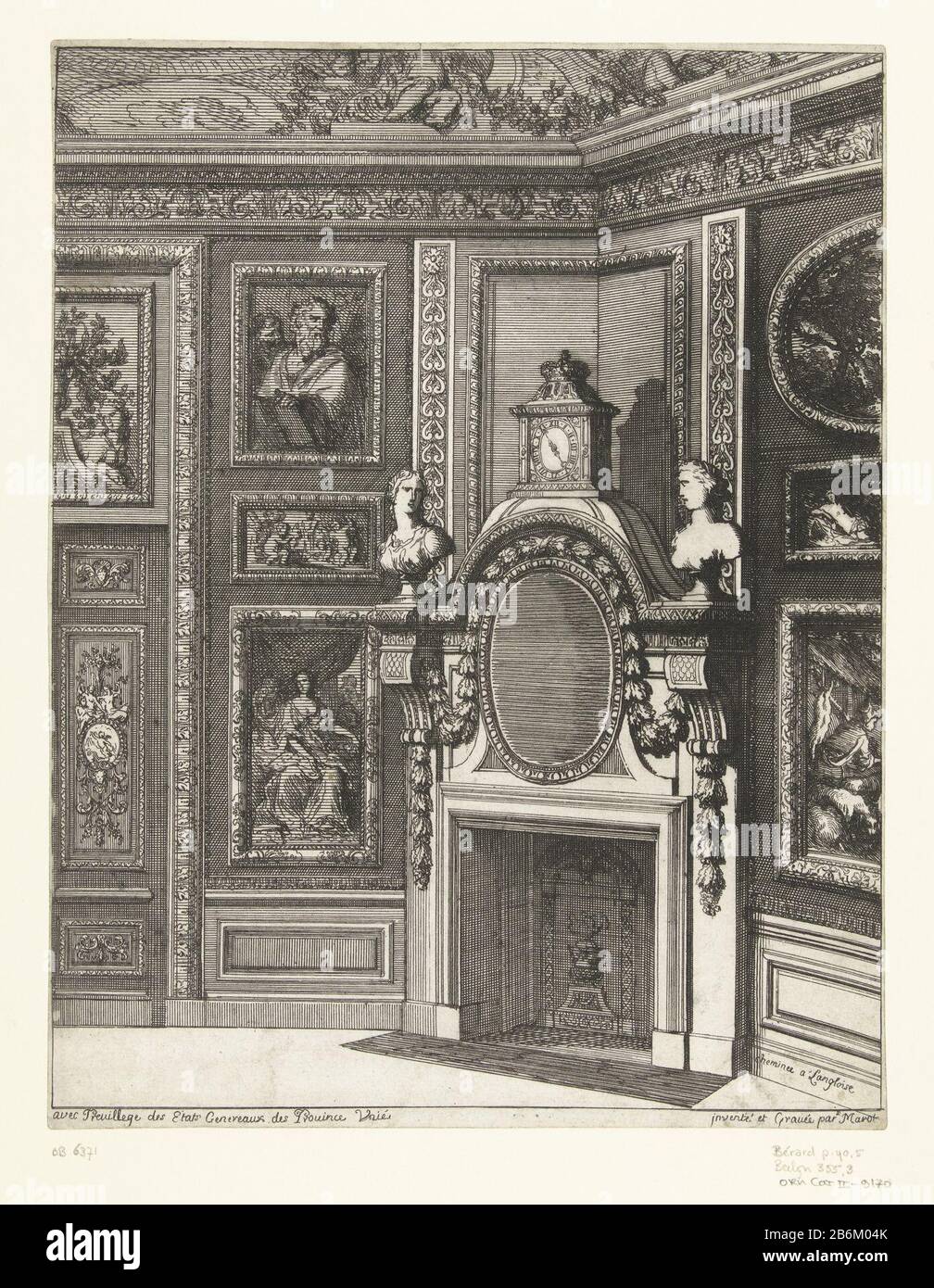 Daniel marot mirror hi-res stock photography and images - Alamy