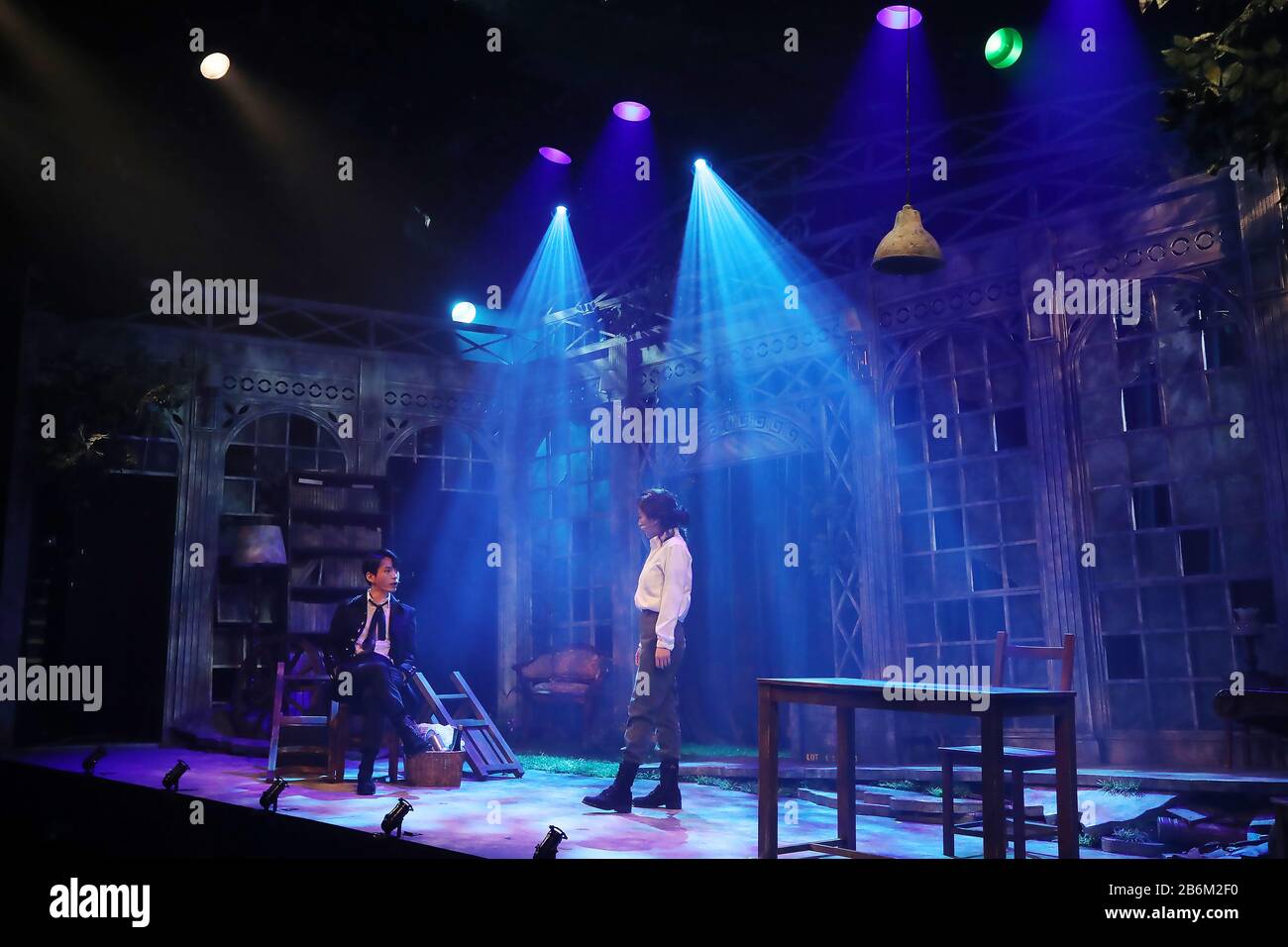 11th Mar, 2020. S. Korean actor Kim Ba-da and actress Jung In-ji South ...