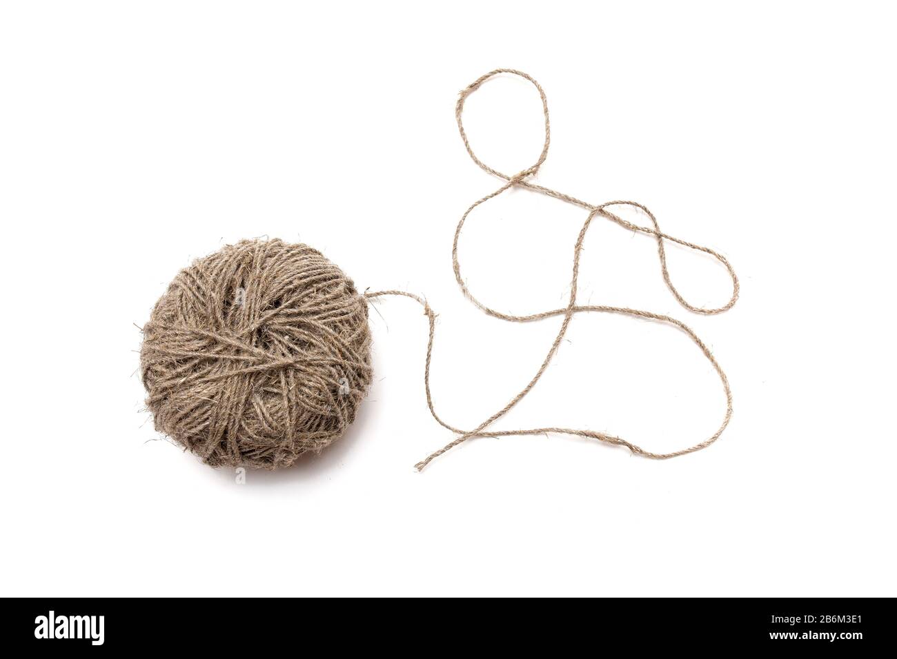 Tangled black and white rope hi-res stock photography and images - Alamy