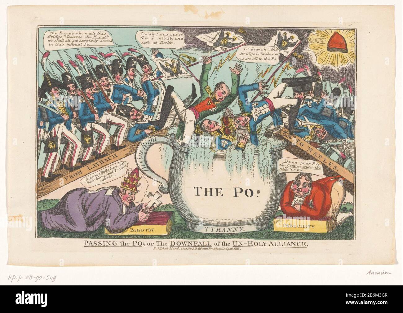 George iv cartoon hi-res stock photography and images - Alamy