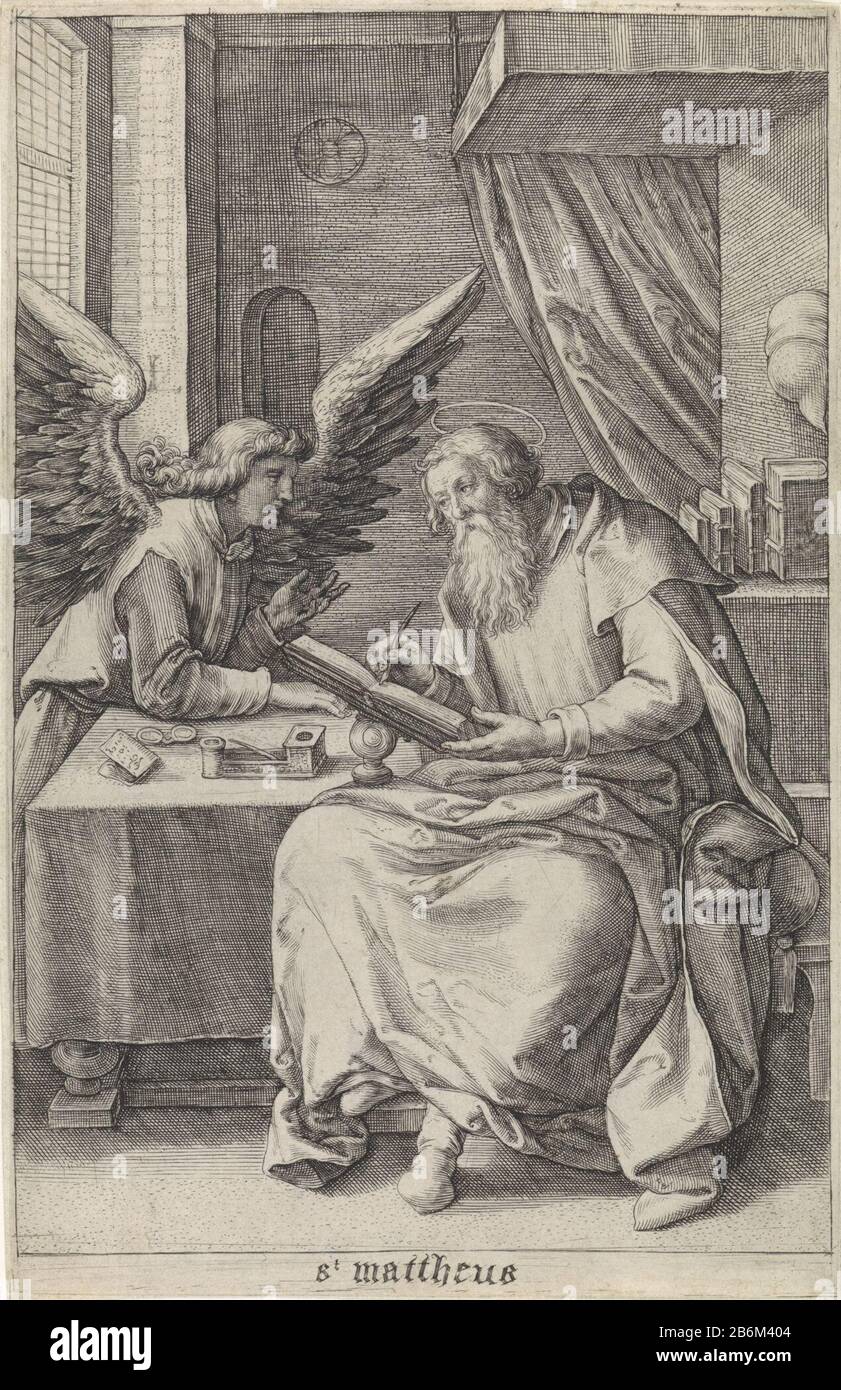 St. matthew writing gospel hi-res stock photography and images - Alamy