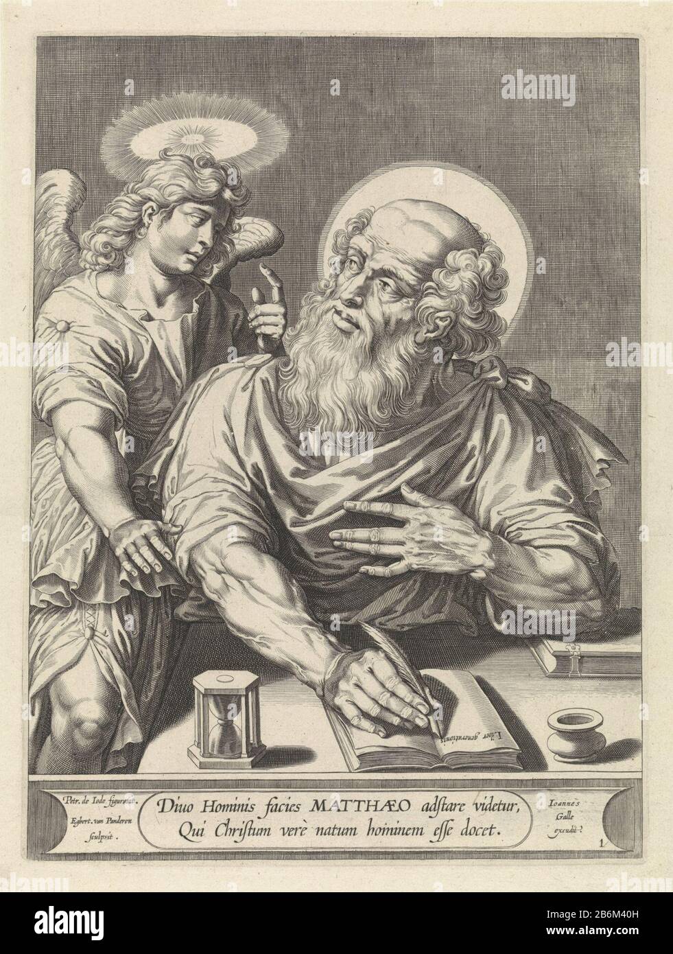 Evangelist matthew writing hi-res stock photography and images - Alamy