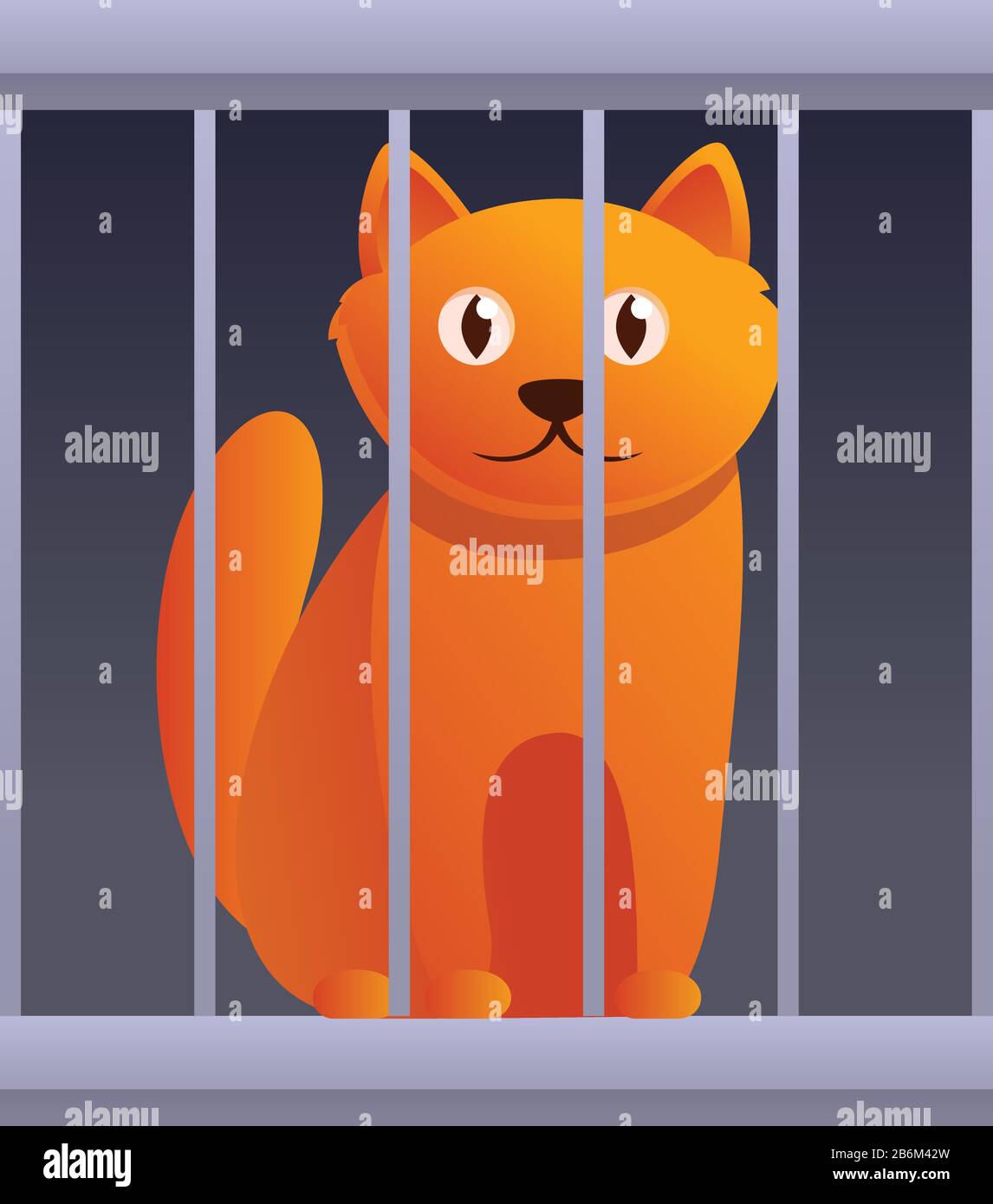 Cartoon Cage High Resolution Stock Photography and Images - Alamy