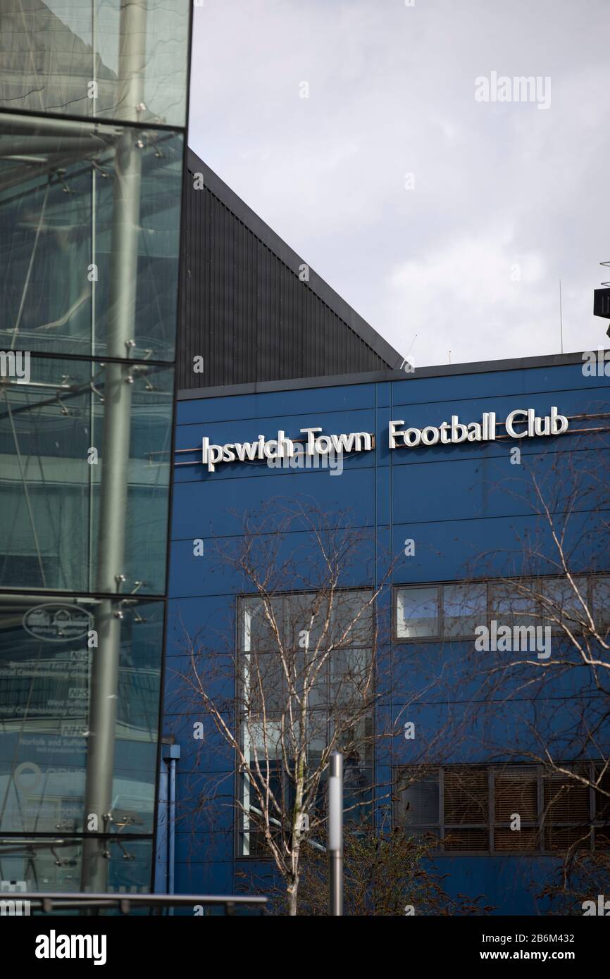 Portman road bobby robson stand hi-res stock photography and images - Alamy