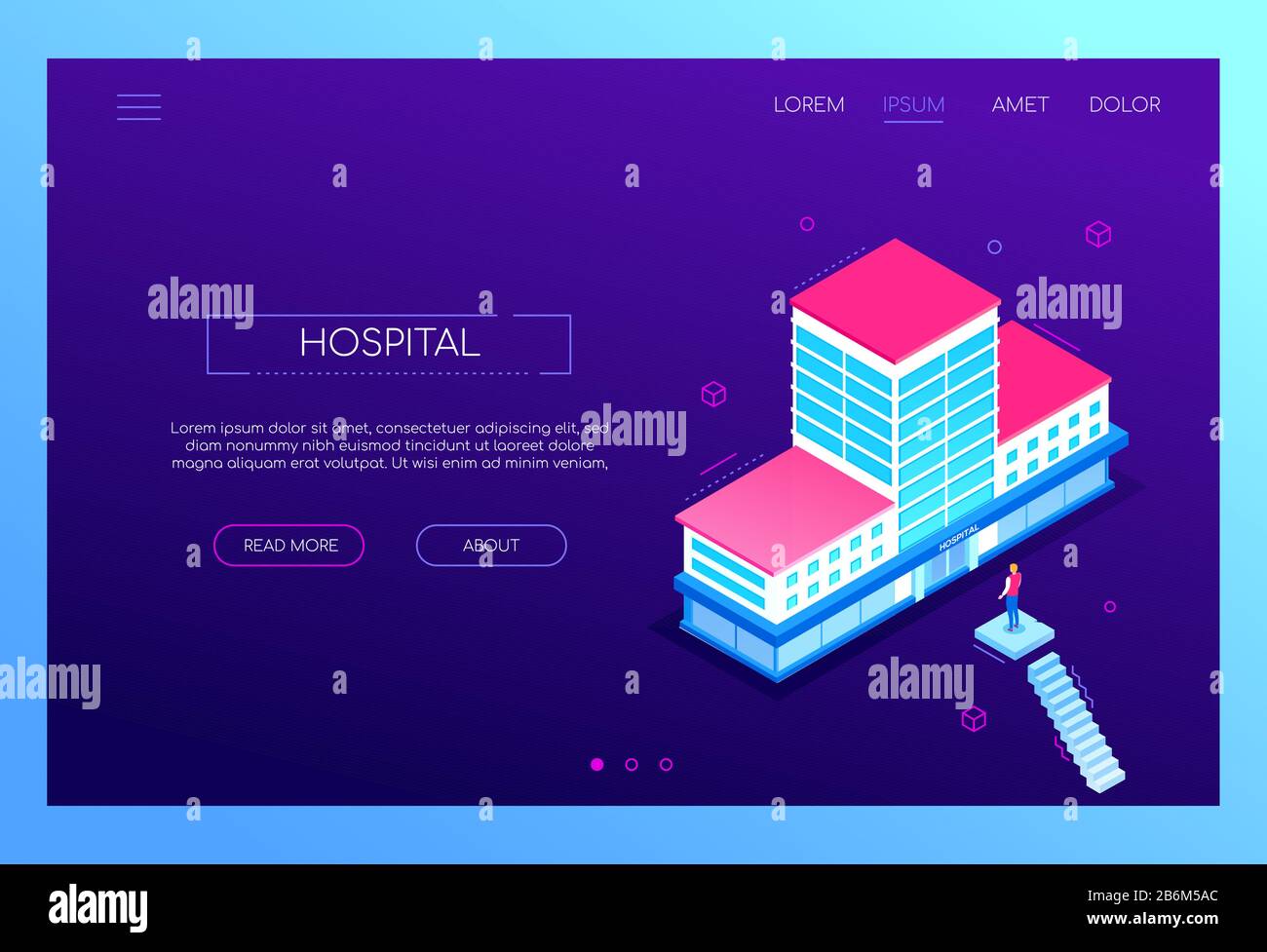 Emergency patient entrance Stock Vector Images - Alamy