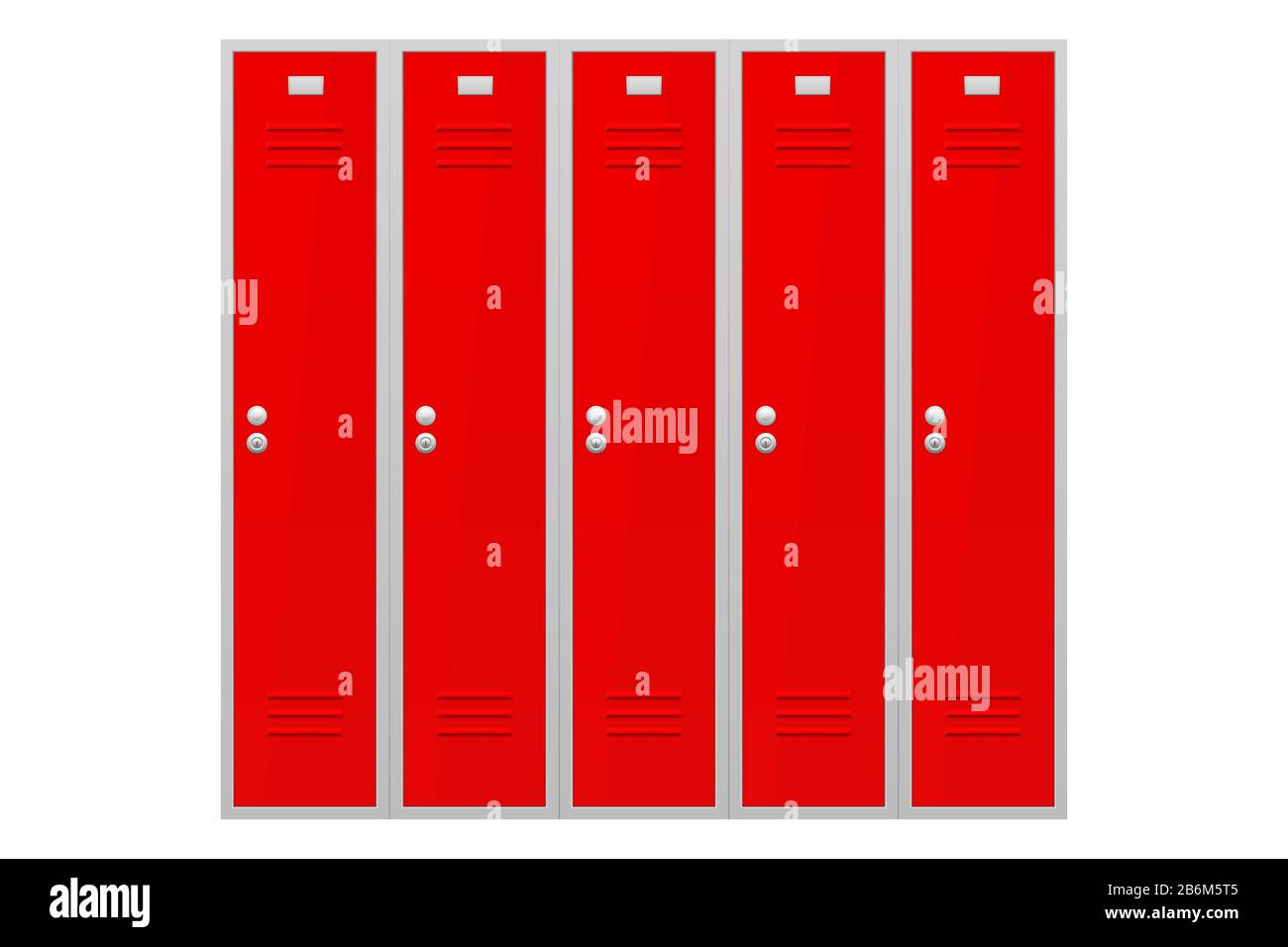 Red and white door Stock Vector Images - Alamy