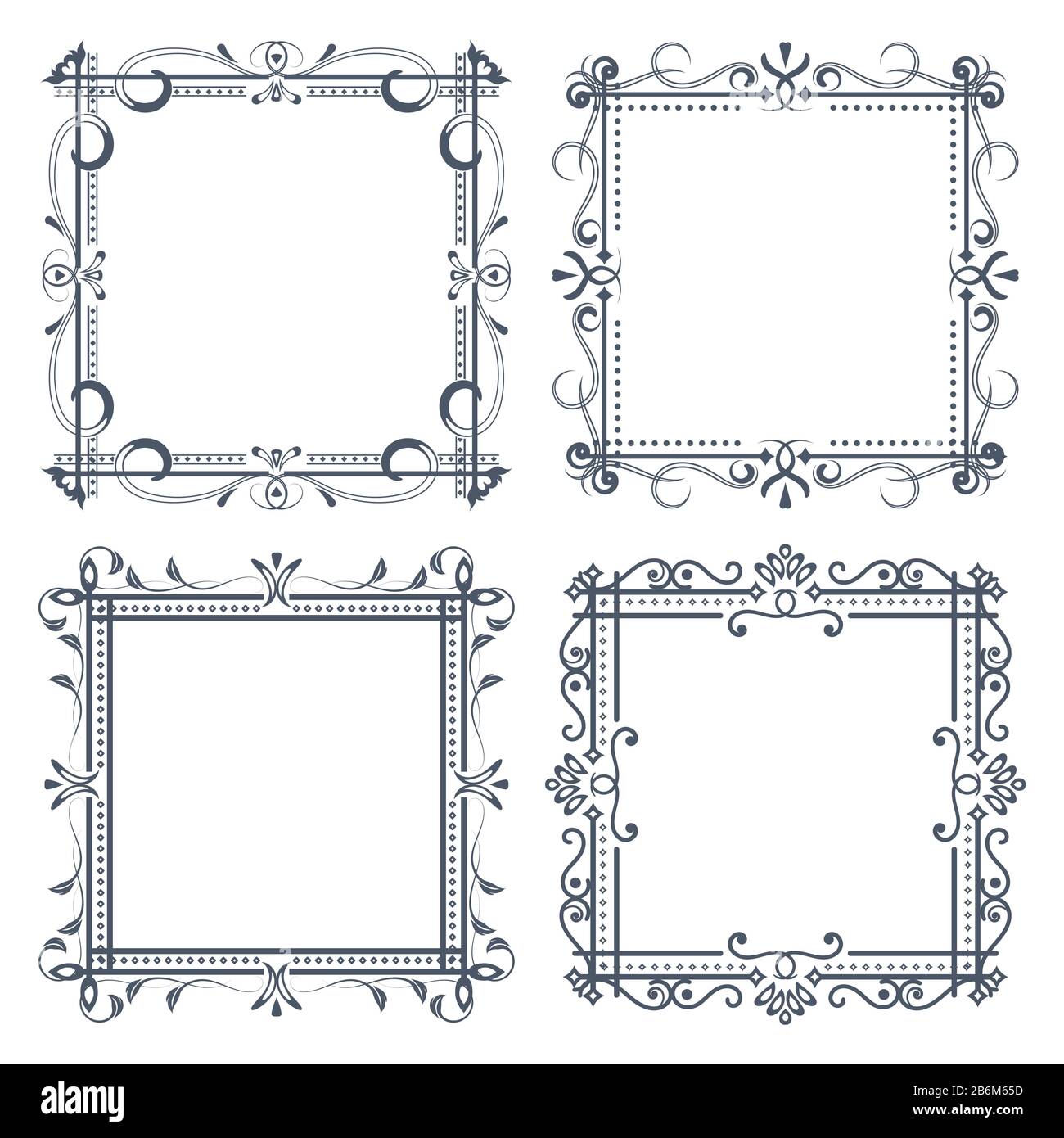 Typography frames hi-res stock photography and images - Alamy