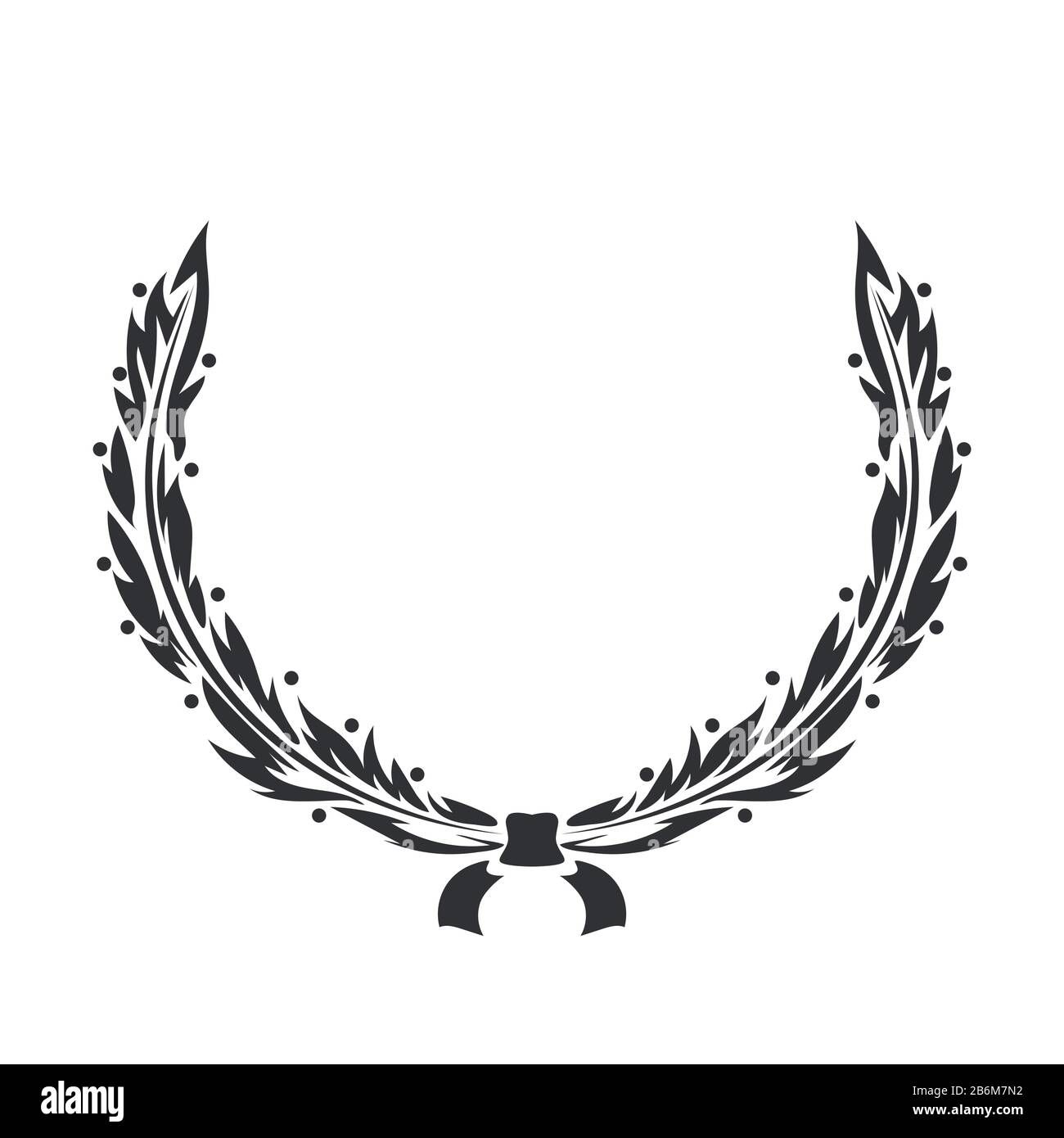 Wrench black flat symbol Stock Vector Images - Alamy