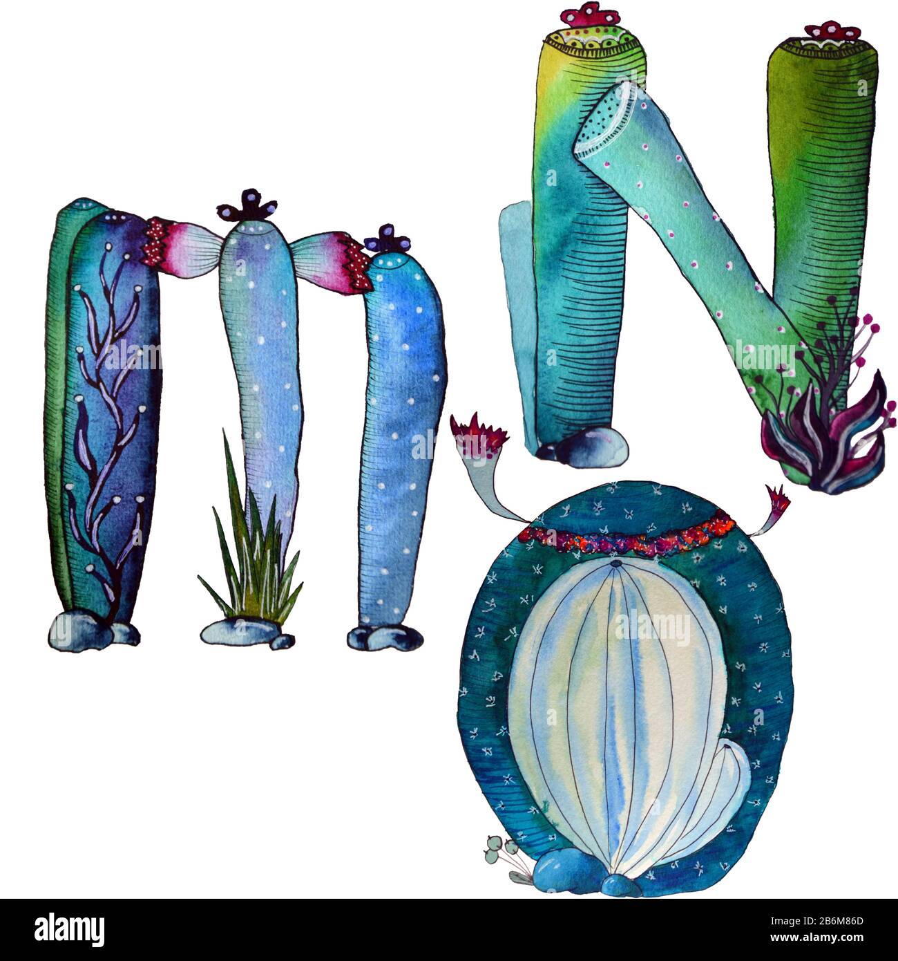 Letter mno Cut Out Stock Images & Pictures - Alamy