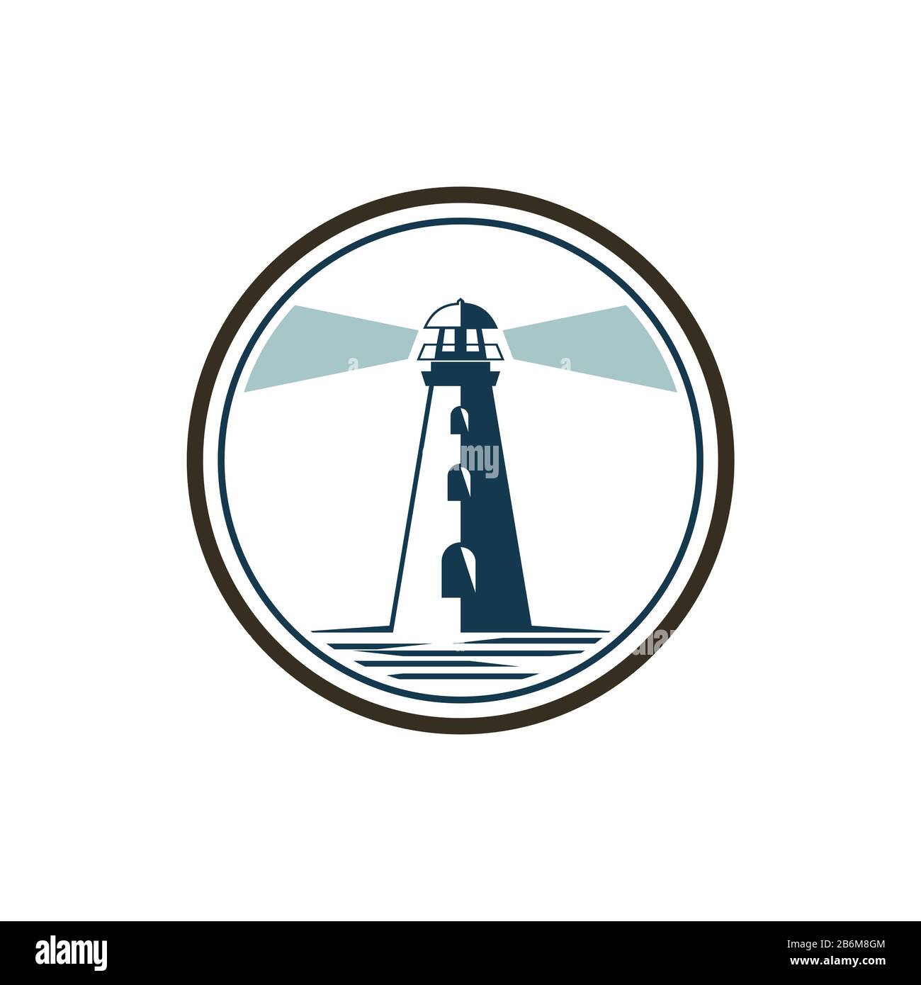 Lighthouse, beacon vector Logo Template Illustration Design. Vector EPS ...