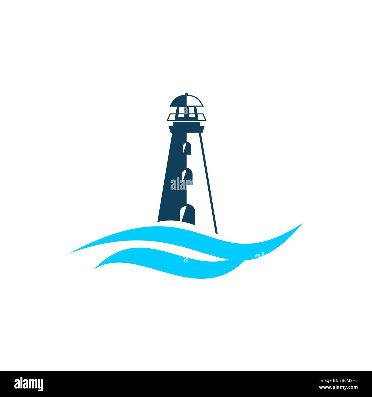 Lighthouse, beacon vector Logo Template Illustration Design. Vector EPS ...