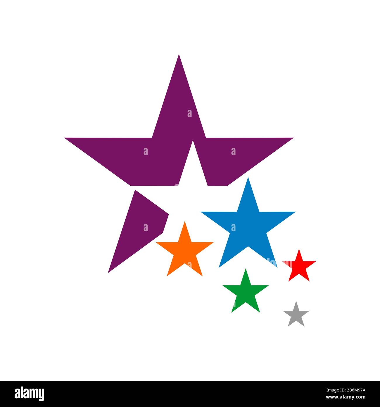Celebrate Stars vector Logo Template Illustration Design. Vector EPS 10 ...