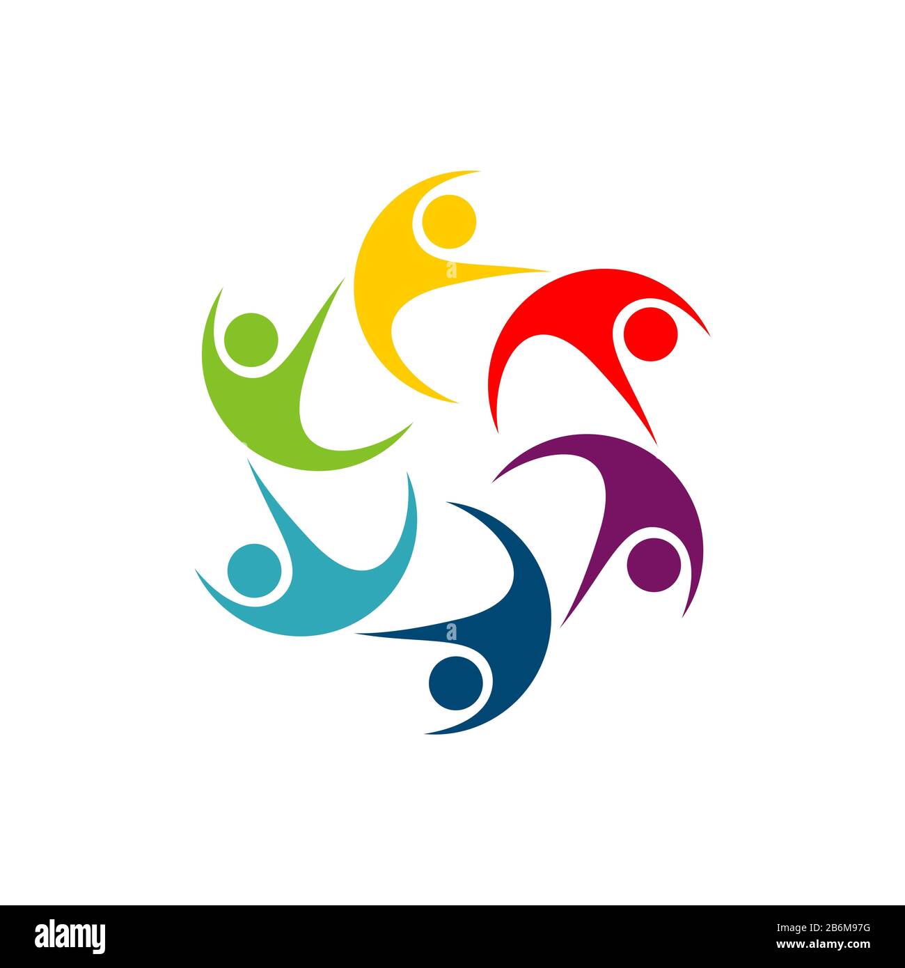 Circle Friendship vector Logo Template Illustration Design. Vector EPS ...