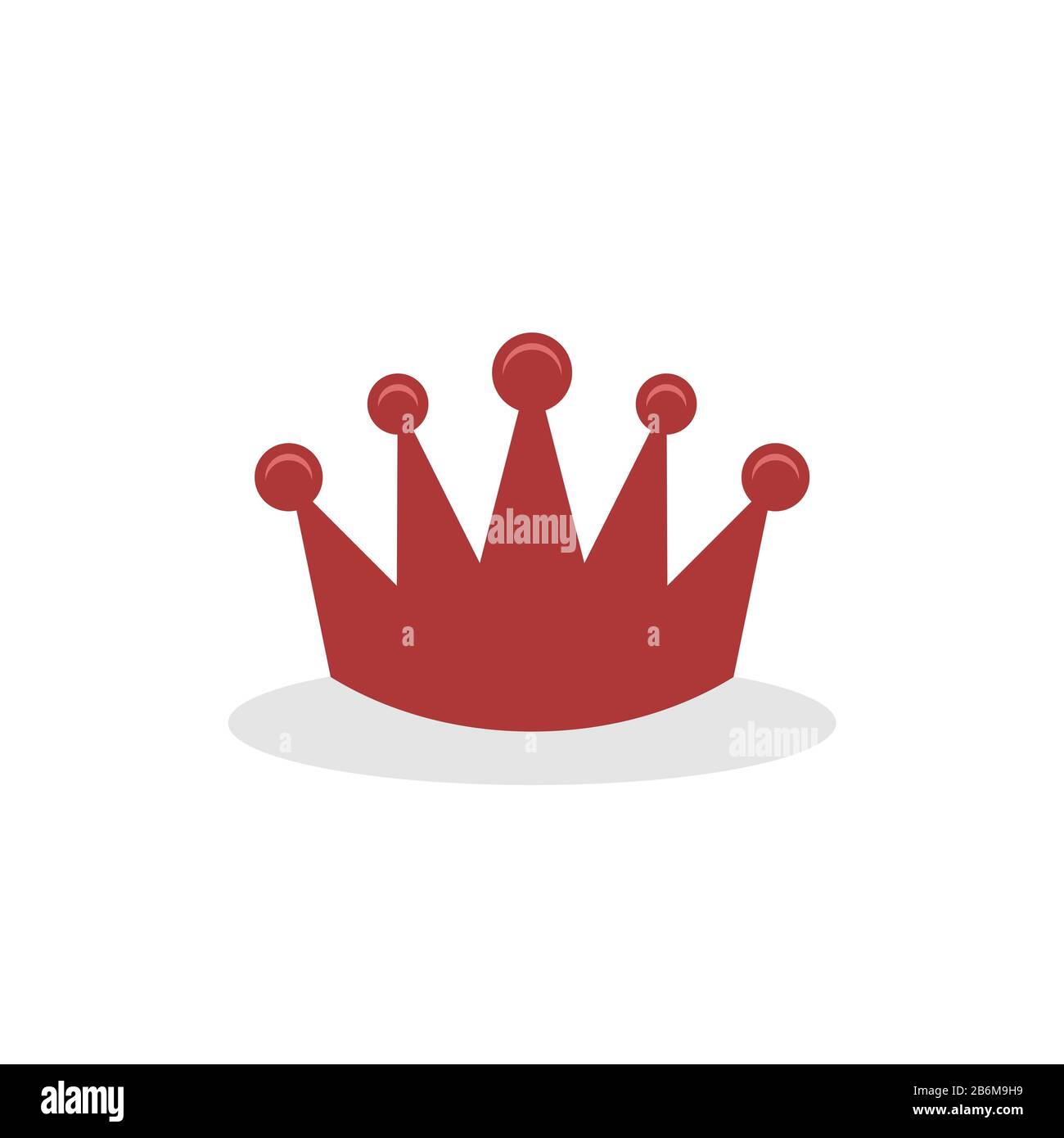 Simple Crown Logo Template Illustration Design. Vector EPS 10 Stock ...