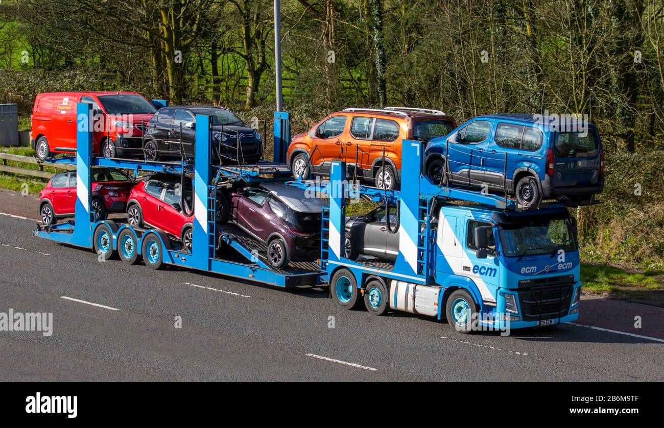 Multi Car Transporters Carrier High Resolution Stock Photography and ...