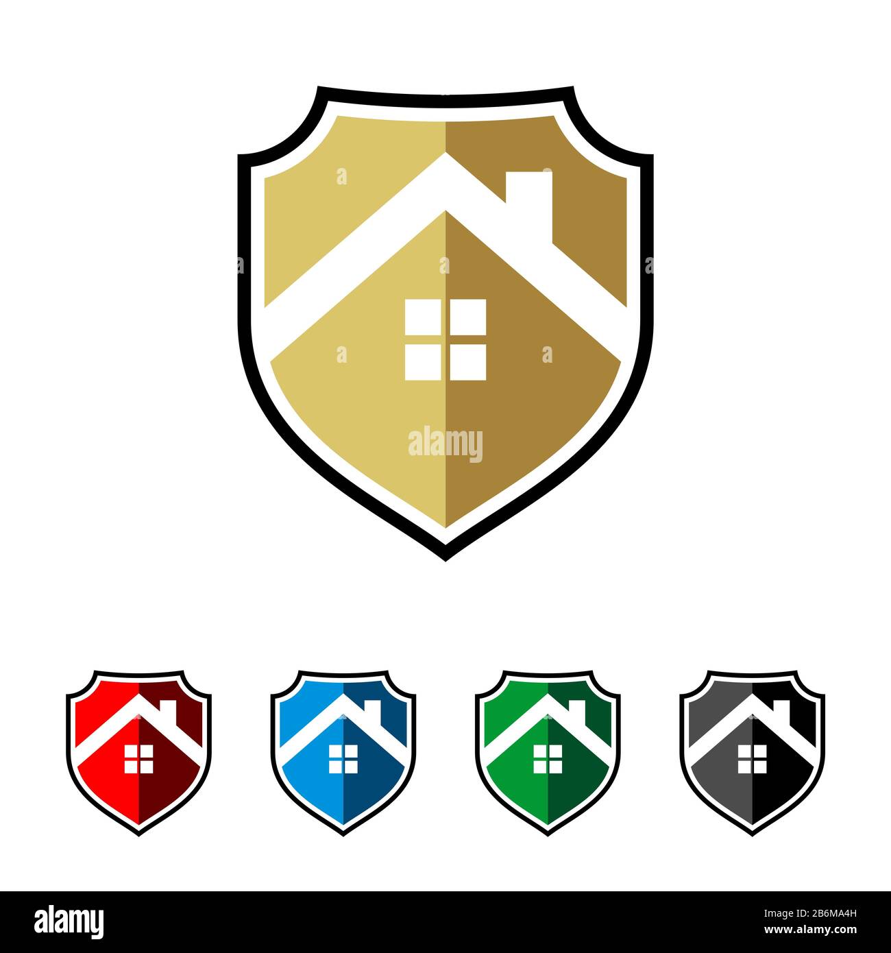 House Shield vector Logo Template Illustration Design. Vector EPS 10 ...
