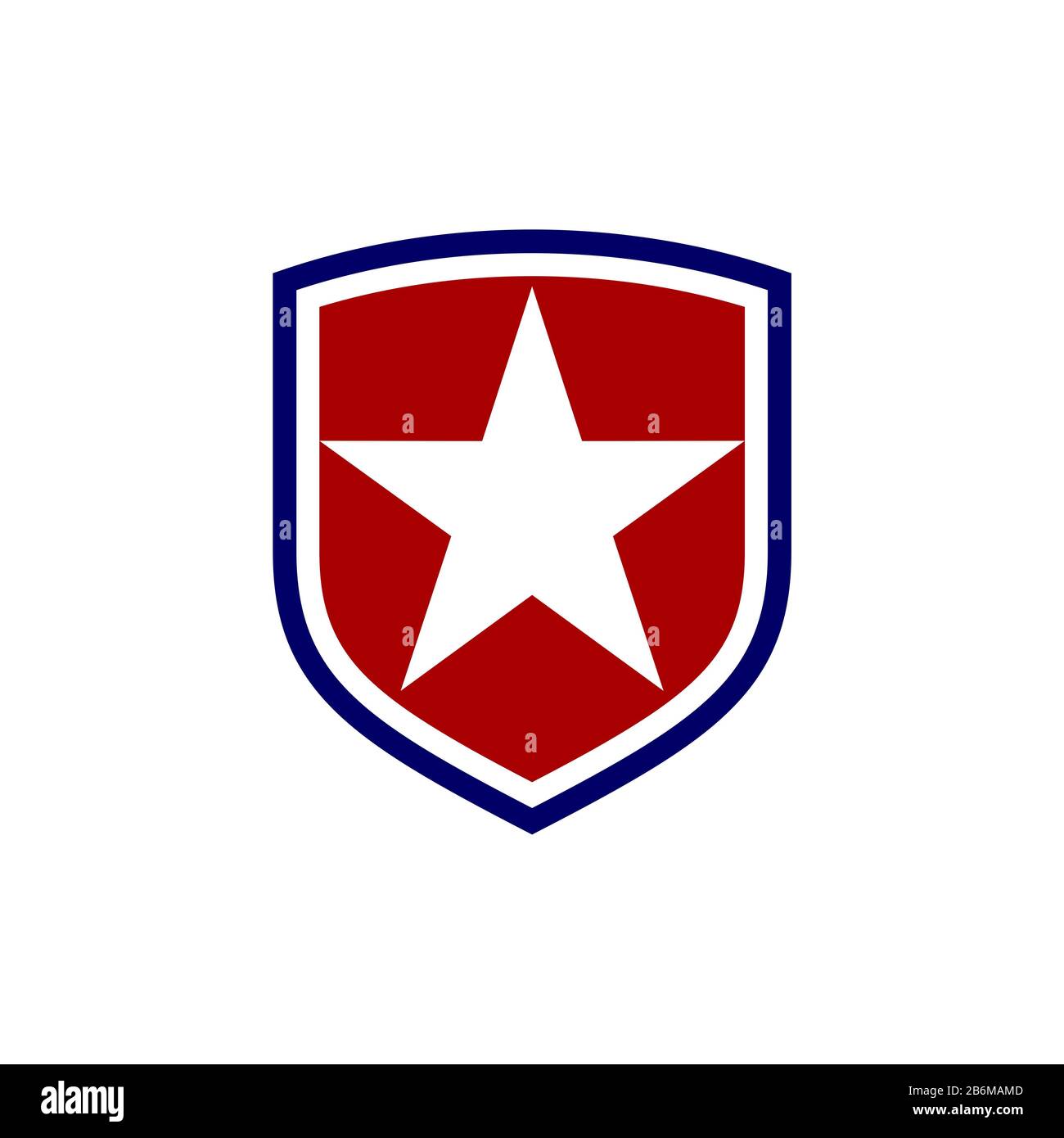 Us shield symbol emblem hi-res stock photography and images - Alamy