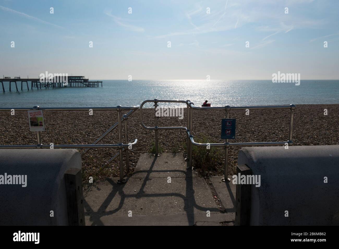 Deal Pier Kitchen, designed by Niall McClaughlin Associates, the timber ...