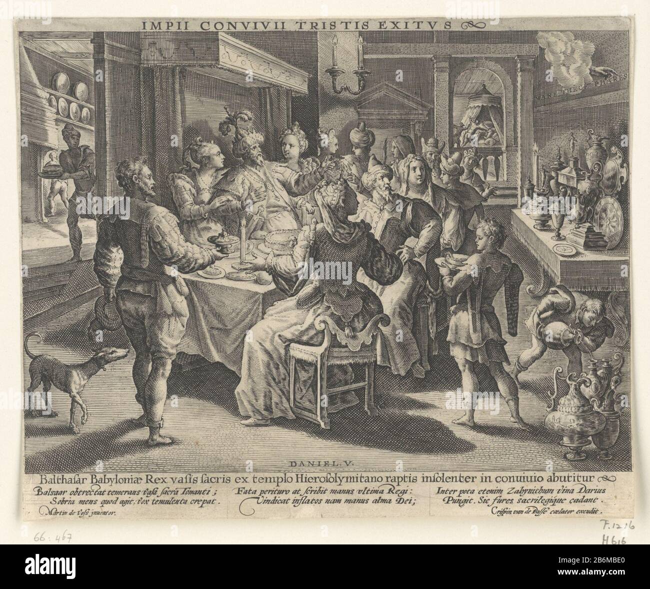 Feast of king belshazzar hi-res stock photography and images - Alamy