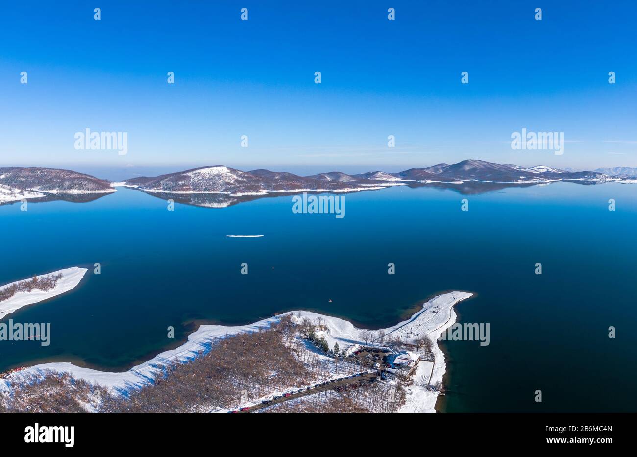 Marathonas Aerial photography Stock Photo - Alamy