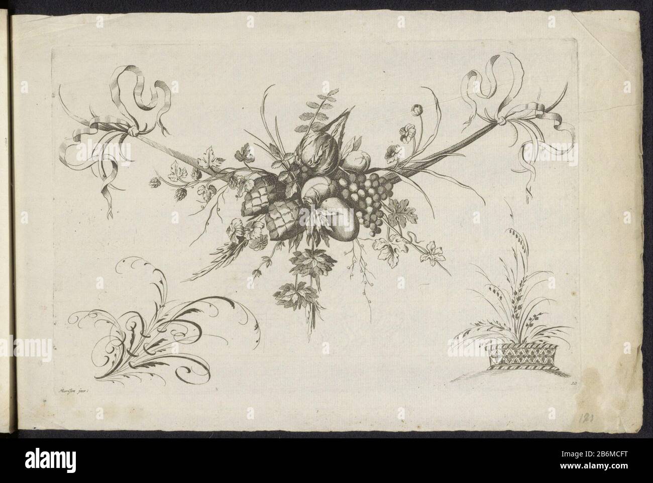 Ribbon festoon hi-res stock photography and images - Alamy