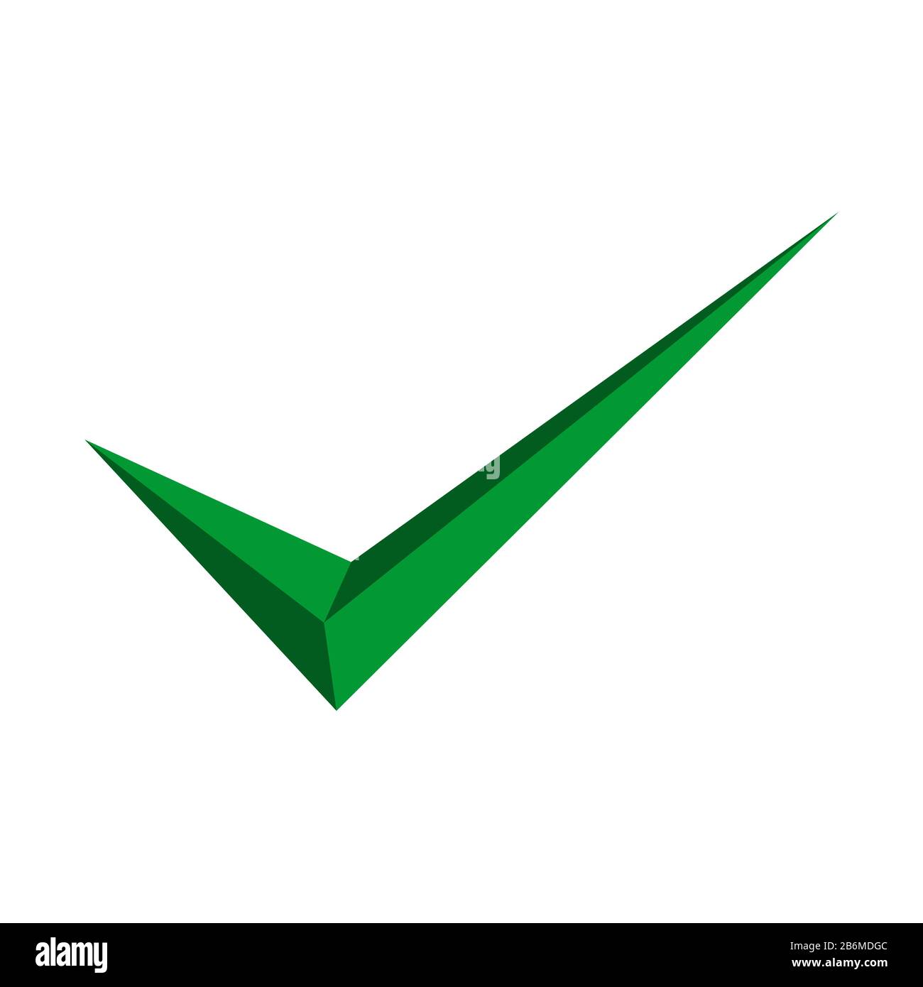 Green Check Mark Logo Template Illustration Design. Vector EPS 10 Stock ...