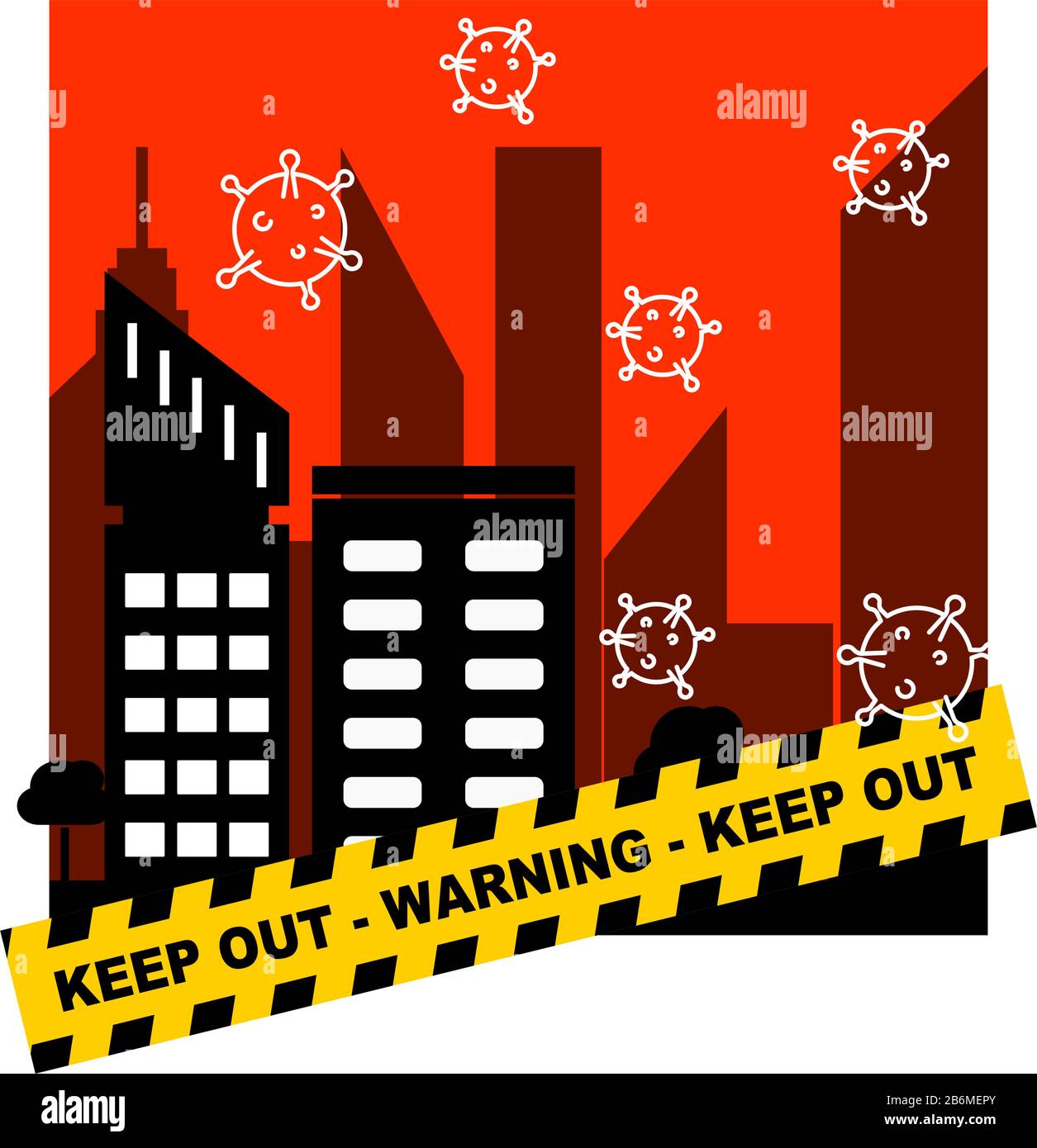 Wuhan china lockdown Stock Vector Images - Alamy