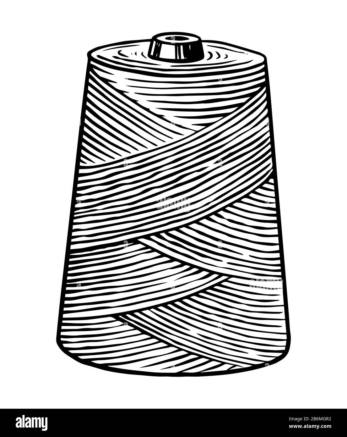 Spool Of Thread Tattoo