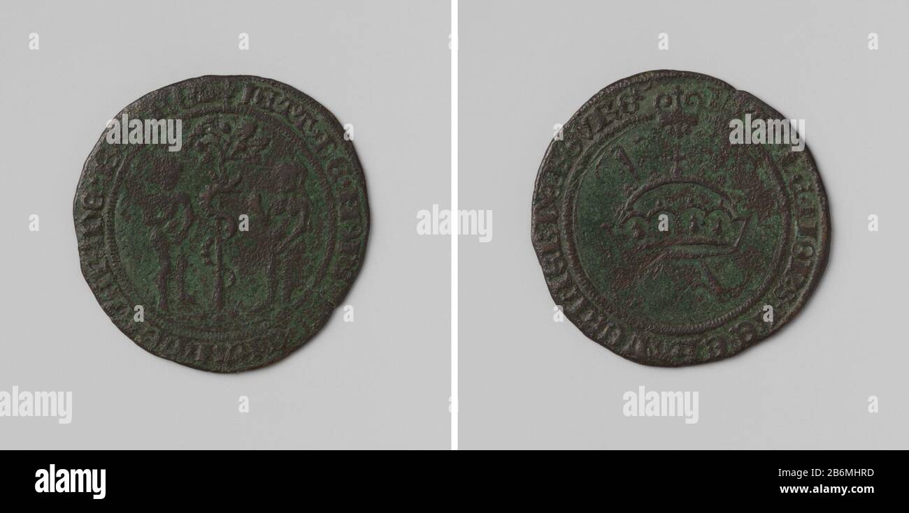 Filips de Schone, hertog van Bourgondie, rekenpenning van de kanselier ...