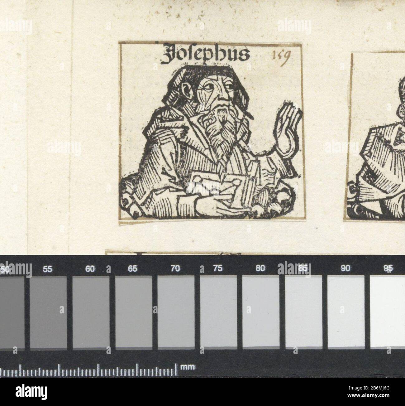 Flavius Josephus Josephus (titel op object) Liber Chronicarum ...