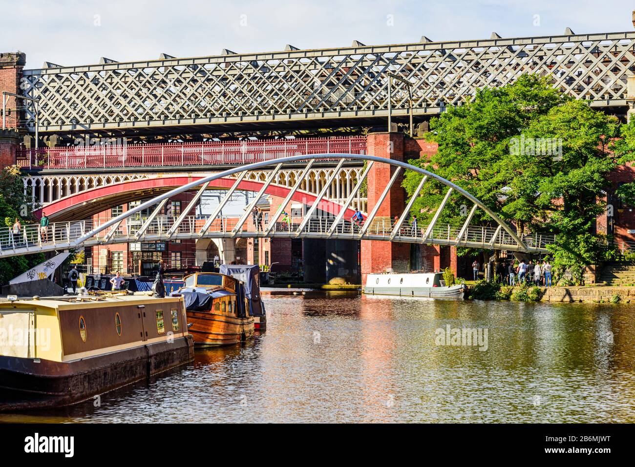 Castlefield bridges hi-res stock photography and images - Alamy