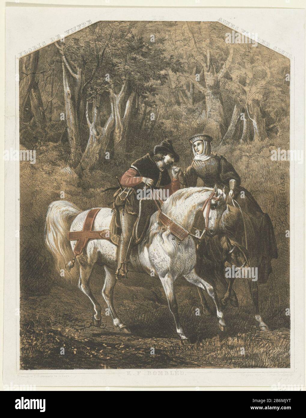 Floris V en Agnes van der Sluis, ca 1270-1280 Floris de Vijfde Agnes ...