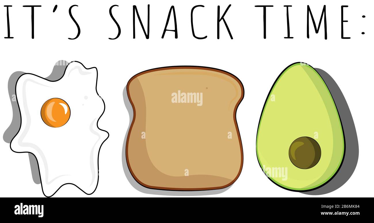 Snack time Cut Out Stock Images & Pictures - Alamy