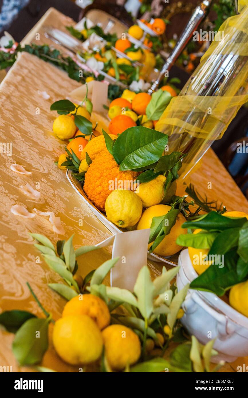 Snapshots from the citrus fruit festival in Cannero Riviera, Verbania ...