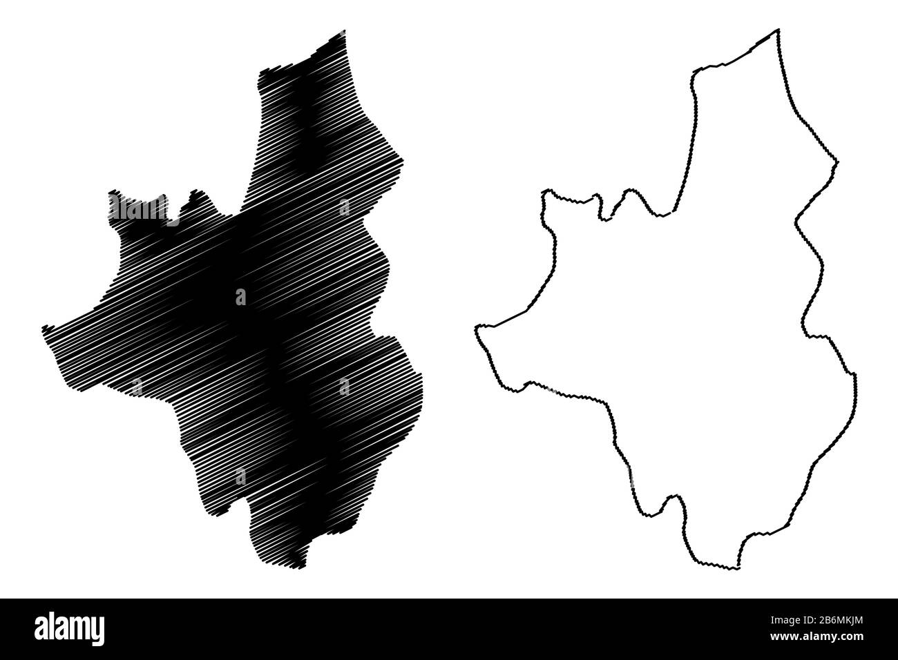 Vector map of veles Black and White Stock Photos & Images - Alamy