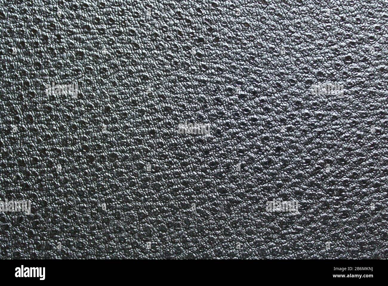 The picture shows a black leather structure Stock Photo - Alamy