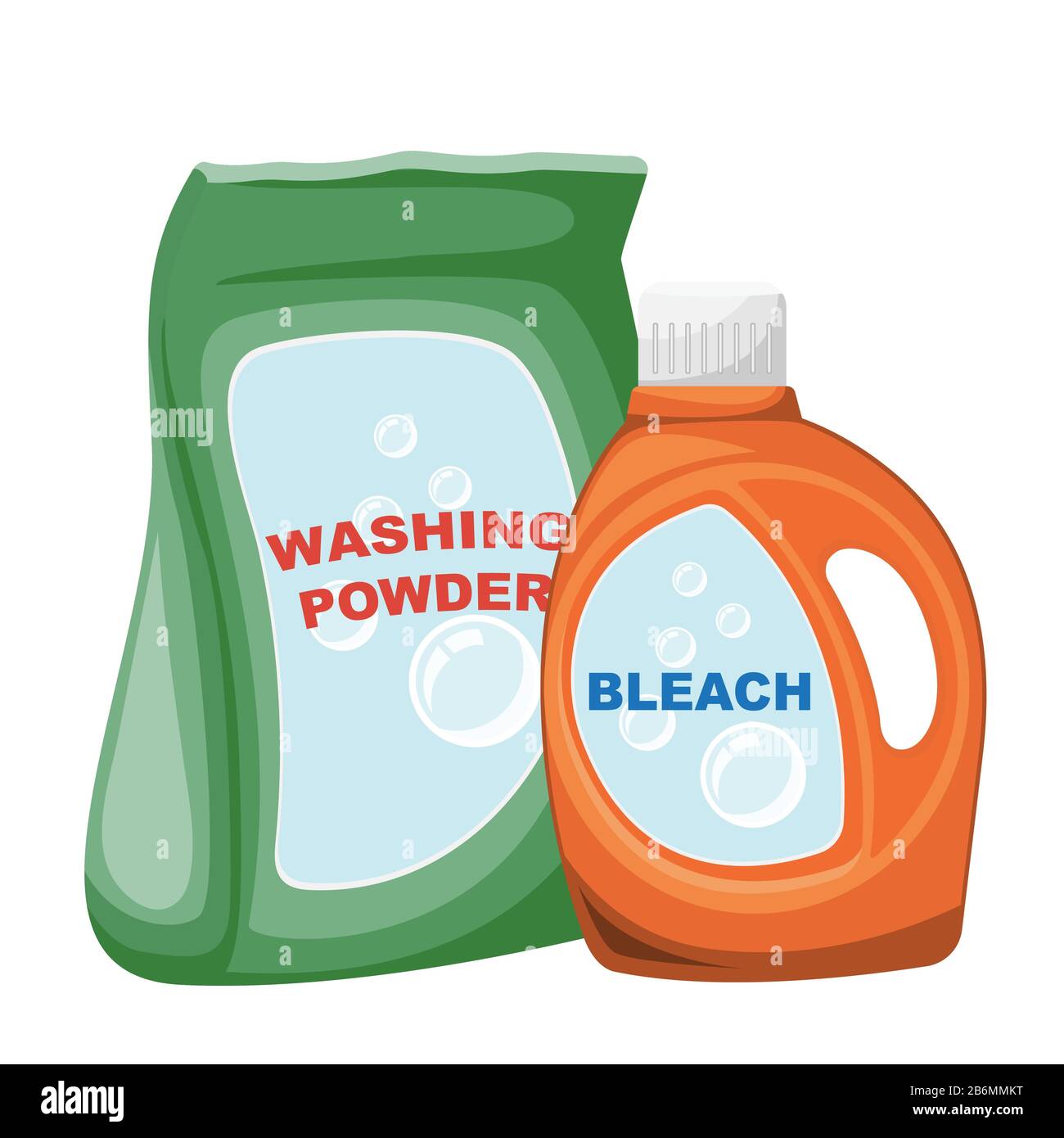 Spray bottle wiping cloth Stock Vector Images - Alamy
