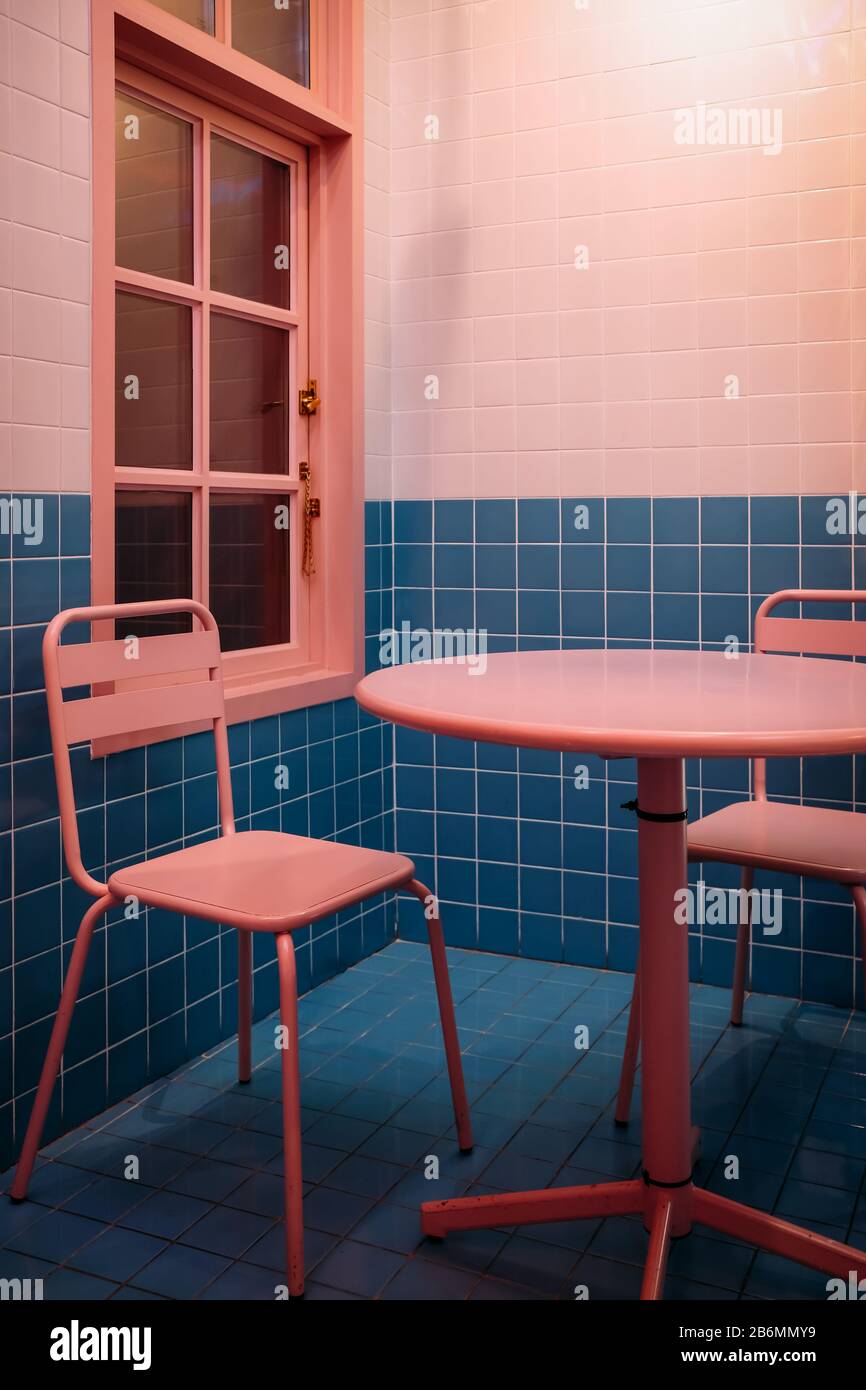 Vintage luxury holiday pink hi-res stock photography and images - Alamy