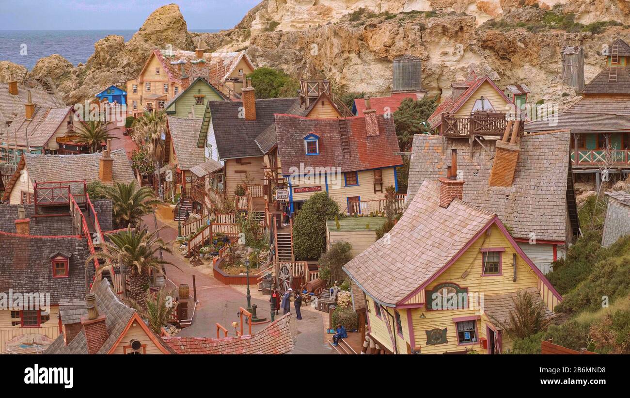 Popeye Village - a popular landmark and former film location in Malta ...