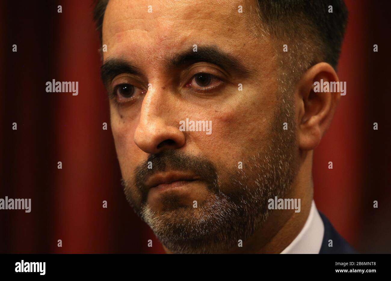 Lawyer Aamer Anwar speaks to the media at the Marriott Hotel, Glasgow ...