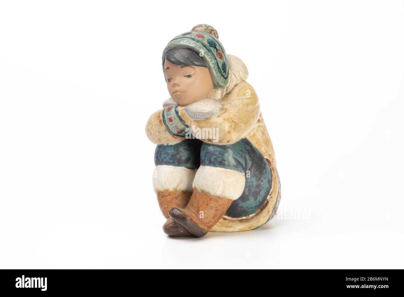 Lladro Inuit figurine Stock Photo - Alamy