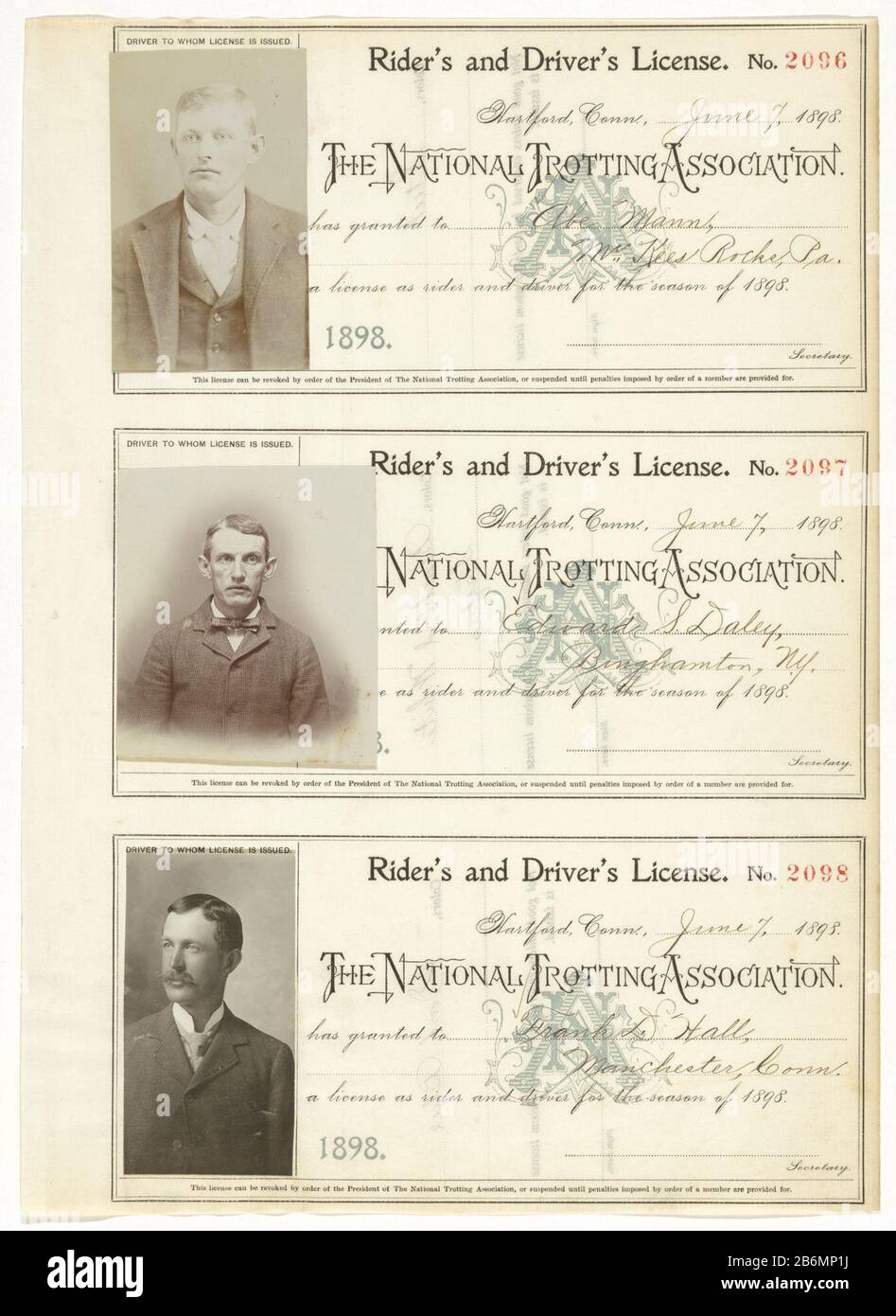 Paper drivers license hi-res stock photography and images - Alamy